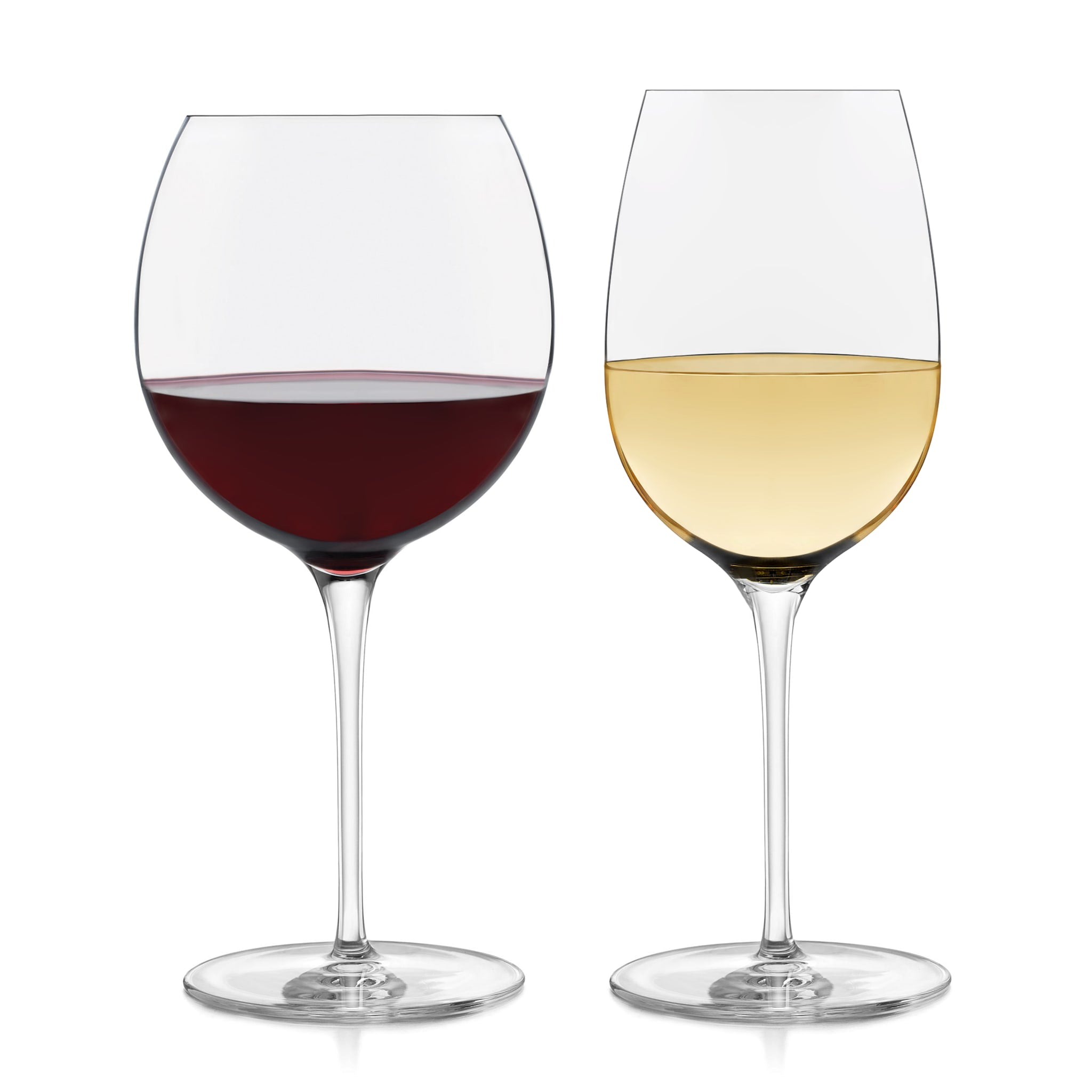 White wine v red wine glasses store